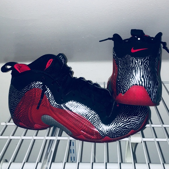 Nike | Shoes | Zebra Nike Air Flightposite | Poshmark